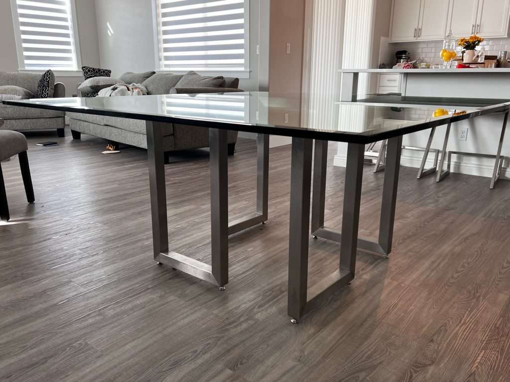 Athena Table Base | Modern Table Stand | Table Square Legs
