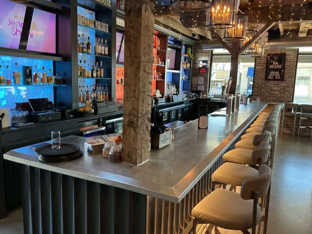 Custom Zinc Kitchen Countertops | Zinc Bar Countertops