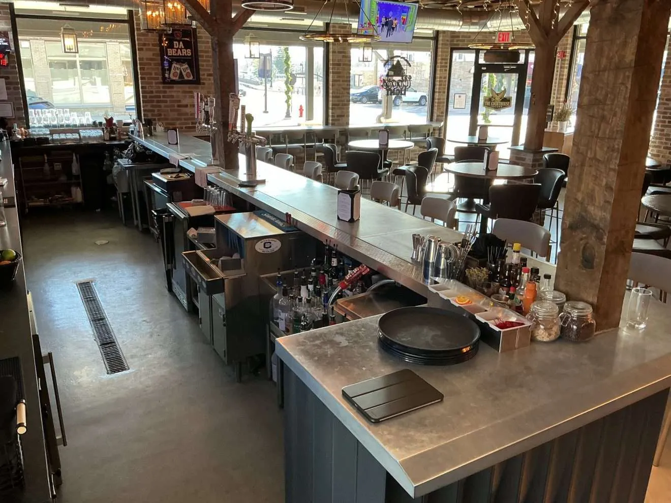 Custom Zinc Kitchen Countertops | Zinc Bar Countertops