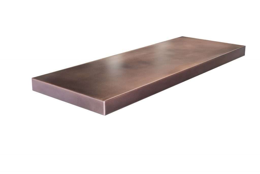 Copper Dining Table Tops | Custom-Made Indoor Kitchen Islands