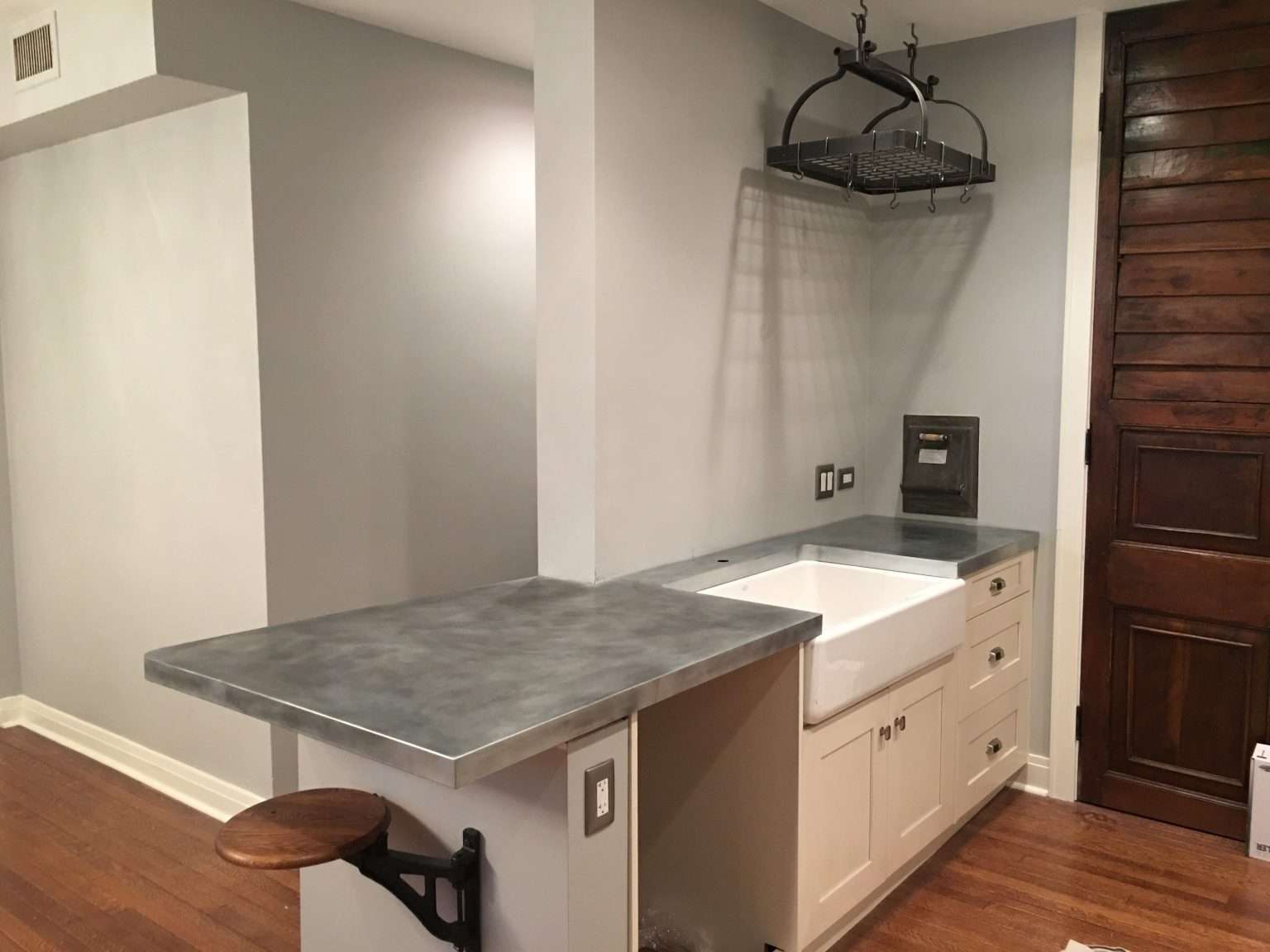 Custom Zinc Kitchen Countertops | Zinc Bar Countertops